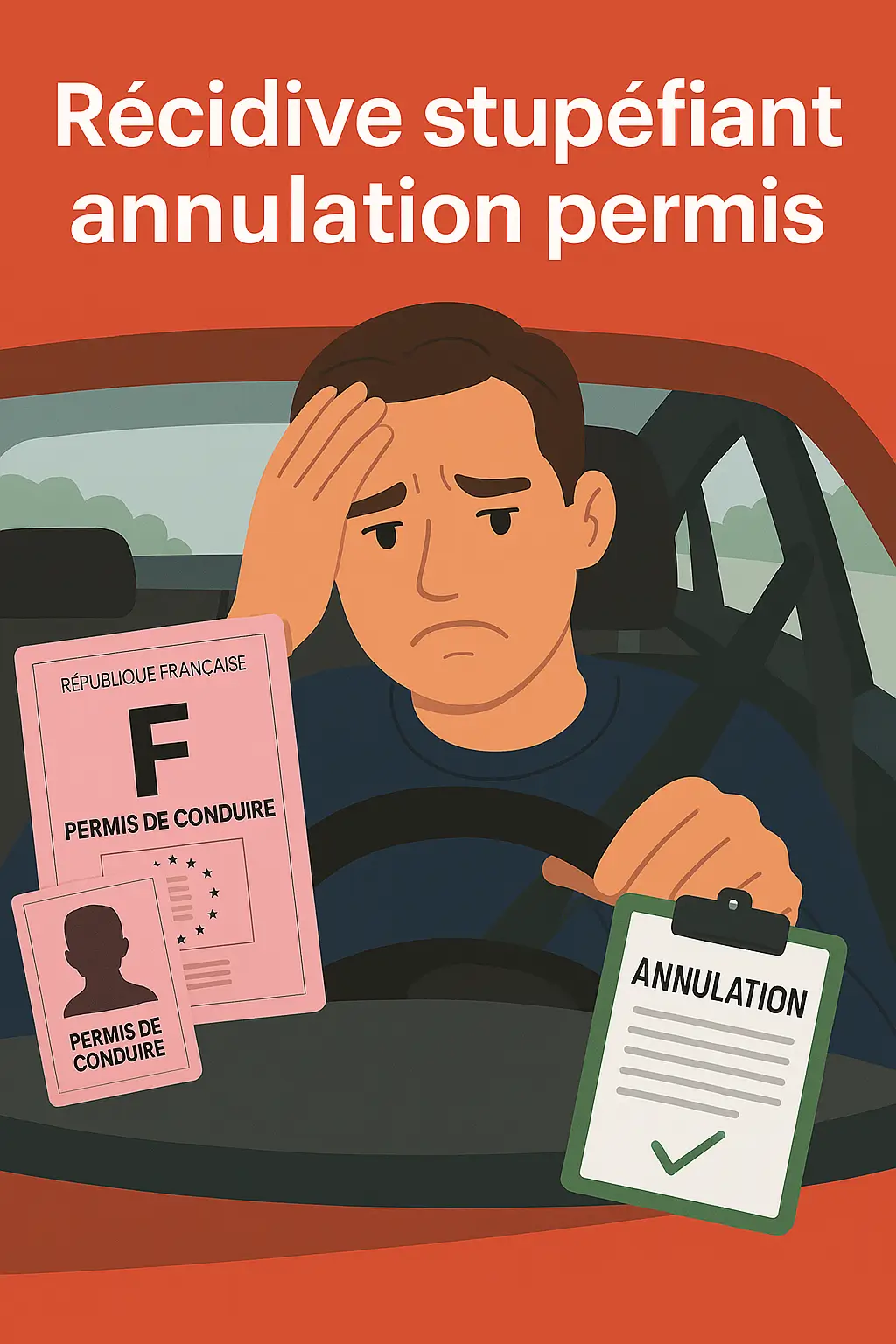 Récidive stupéfiant annulation permis : comment se réassurer